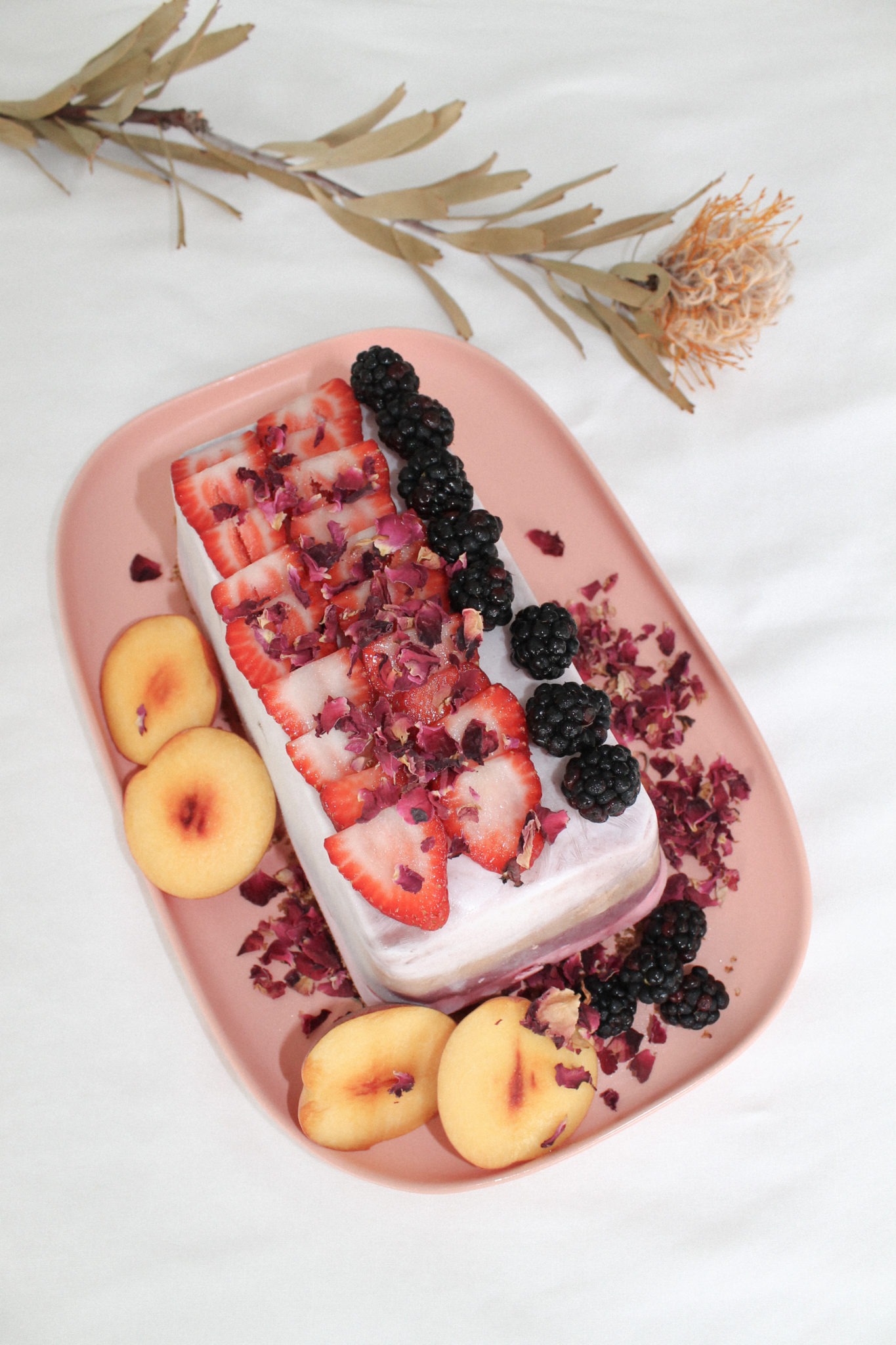 LAYERED FROZEN YOGURT CAKE | WholeLife