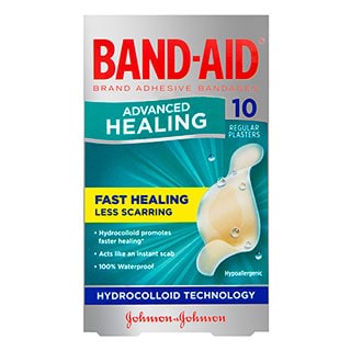 Band-Aid Advanced Healing Strip Regular - 10 Pack | WholeLife