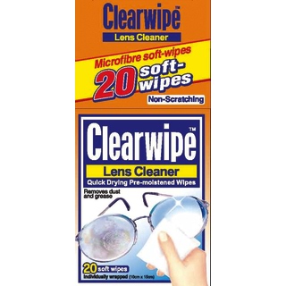Clearwipe Lens Cleaner - 20 Pack | WholeLife