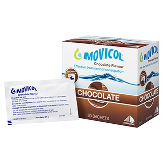 Movicol Adult Chocolate Powder - 30 Pack | WholeLife