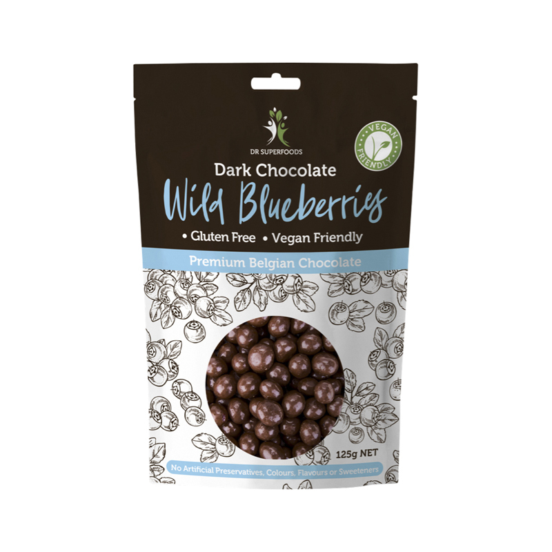 Dark Chocolate Wild Blueberries 125g | WholeLife