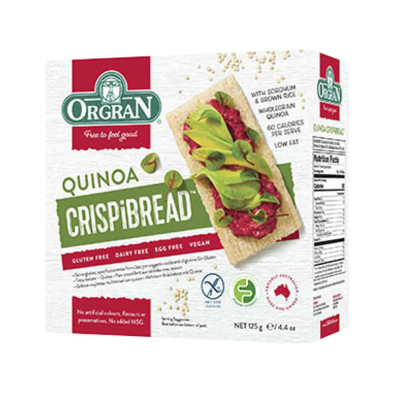 Quinoa Crispbread 125g | WholeLife