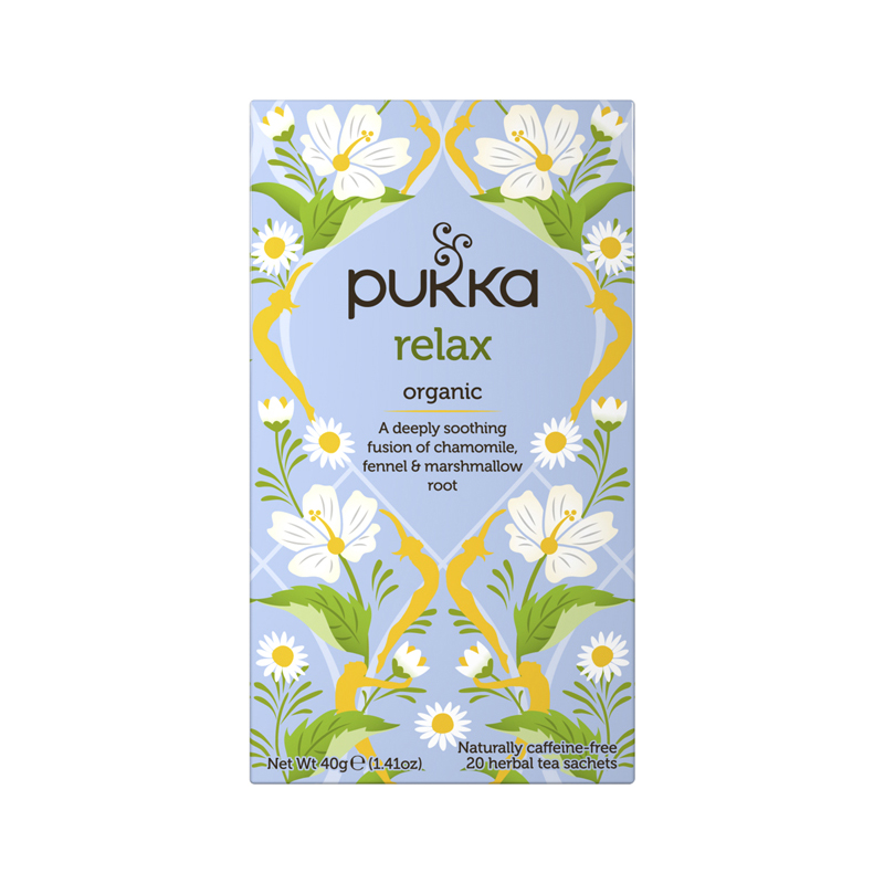 Pukka Relax Tea 20 Bags | WholeLife