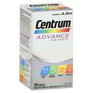 Centrum Advance - 100 Tablets | WholeLife