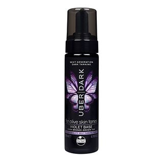 Uber Dark Tanning Foam Violet Base - 200mL | WholeLife