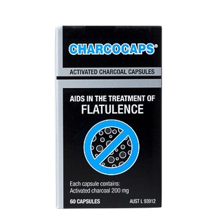 Activated Charcoal 200mg - 60 Capsules | WholeLife