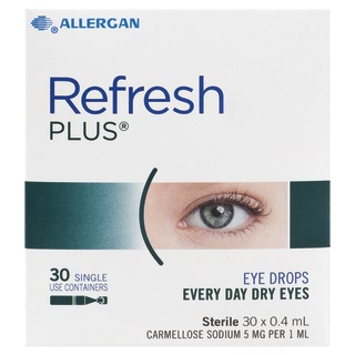Refresh Plus Lubricant Eye Drops - 0. 4mL x 30 Vials | WholeLife