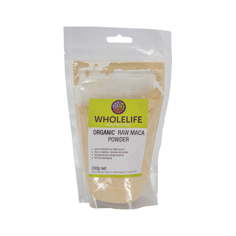 Organic Maca Powder 200g | WholeLife
