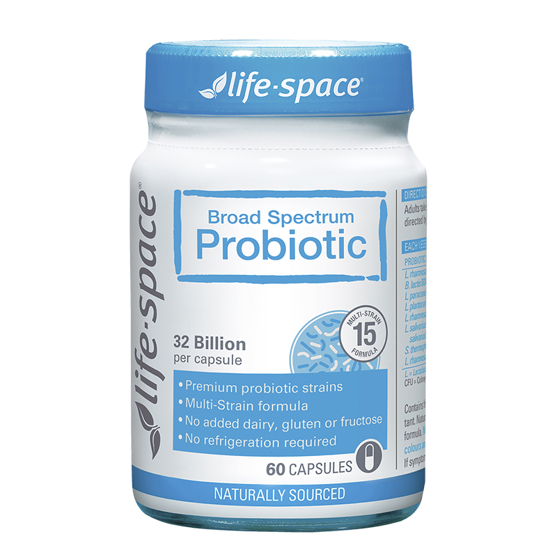 Life-Space Broad Spectrum Probiotic - 60 Capsules | WholeLife