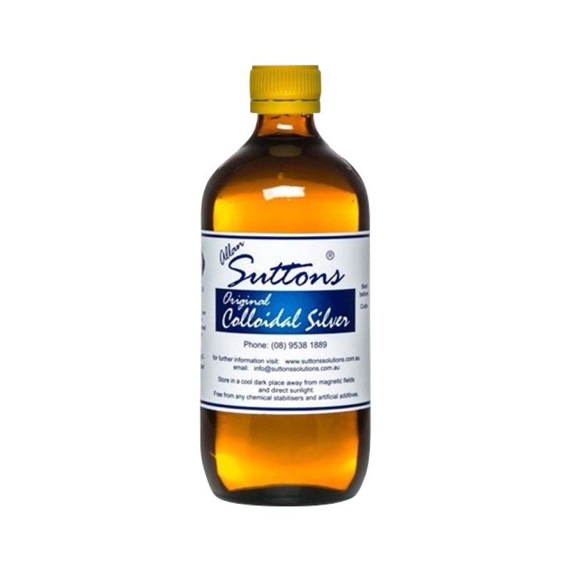 Suttons Colloidal Silver 500ml | WholeLife