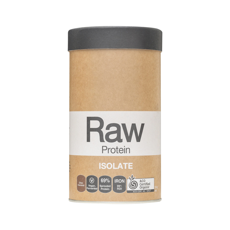 Raw Protein Isolate Choc Coconut 500g | WholeLife