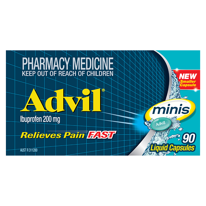 Advil Minis 90 Liquid Capsules | WholeLife