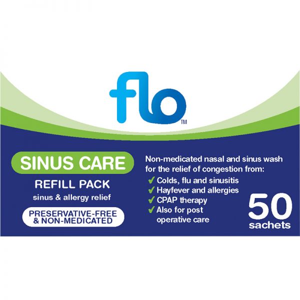 Flo Sinus Care Refill - 50 Sachets | WholeLife