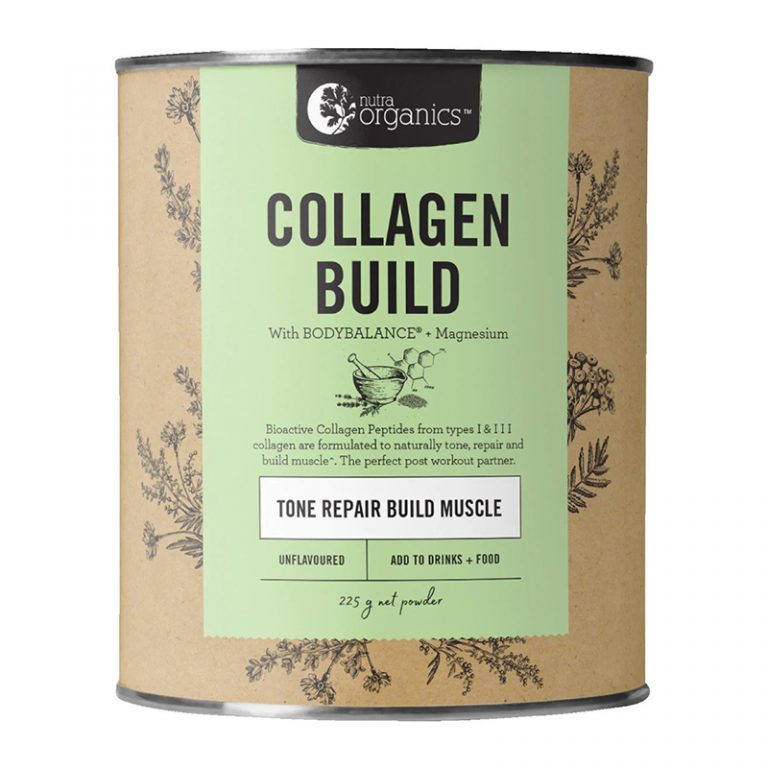 Nutra Organics Collagen Build 225g | WholeLife