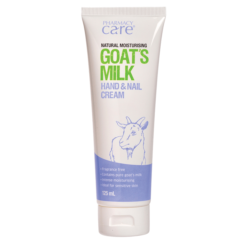 Pharmacy Care Goat's Milk Hand & Nail Cream - 125mL | WholeLife