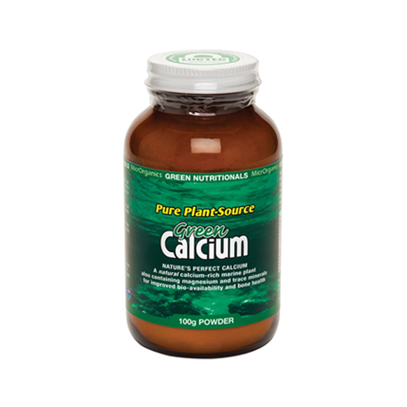 Green Nutritionals Green Calcium Plant Source Powder 100g | WholeLife