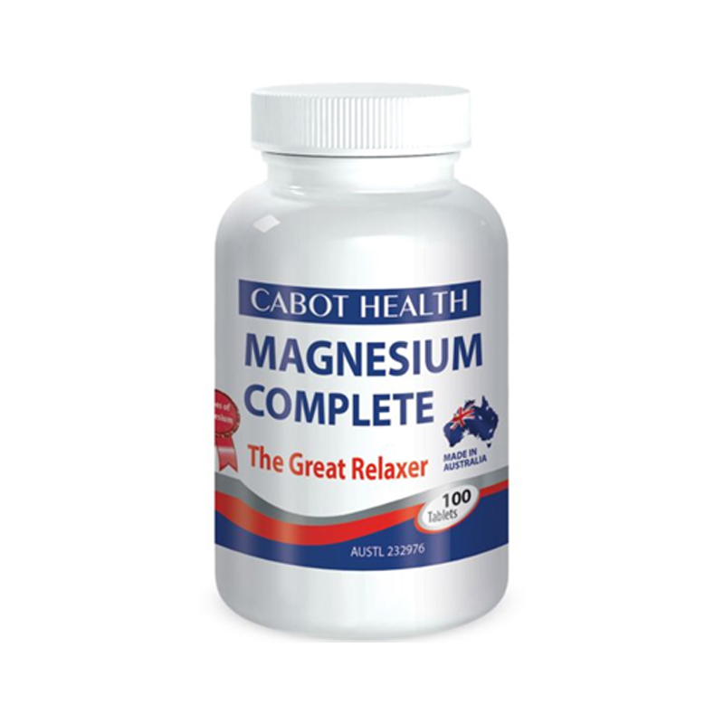 Cabot Health Magnesium Complete 200 Tablets | WholeLife