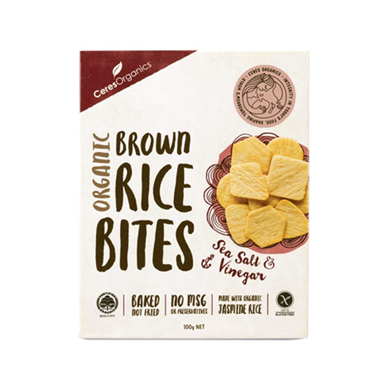 Brown Rice Bites Original 100g | WholeLife