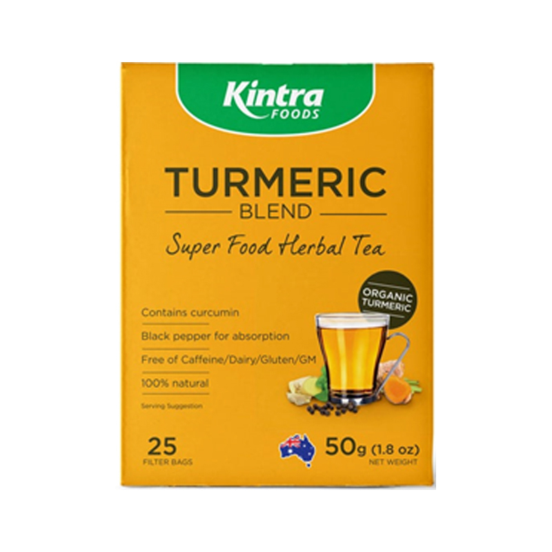 Turmeric Blend Tea 25 Tea Bags | WholeLife