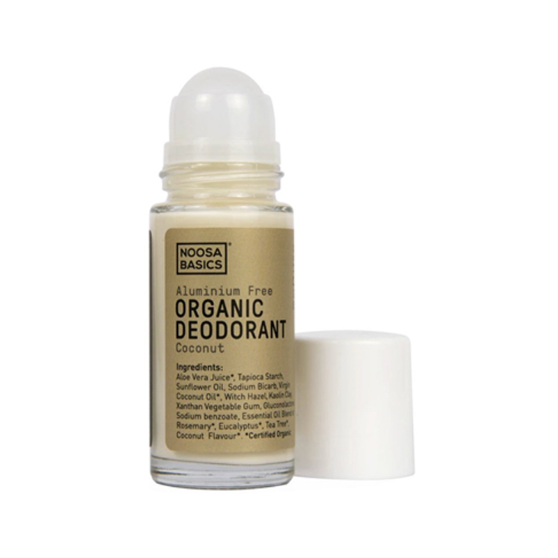 Organic Roll On Deodorant Coconut 50ml | WholeLife