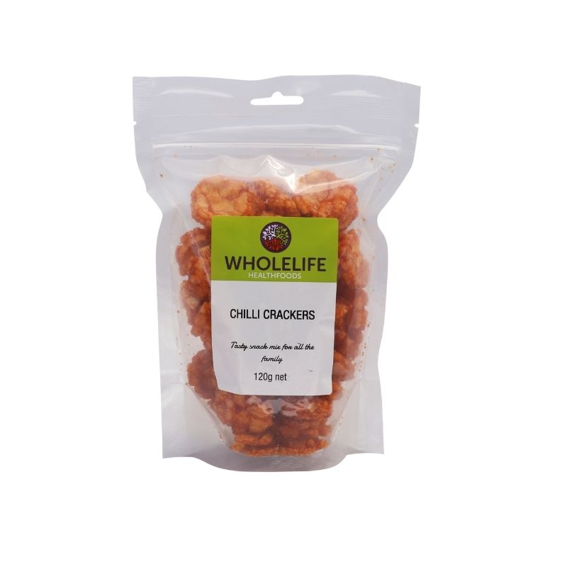 Rice Crackers Chilli 120g | WholeLife