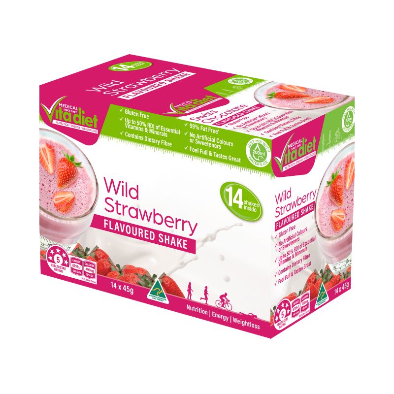 Wild Strawberry Shake - 14 Pack | WholeLife