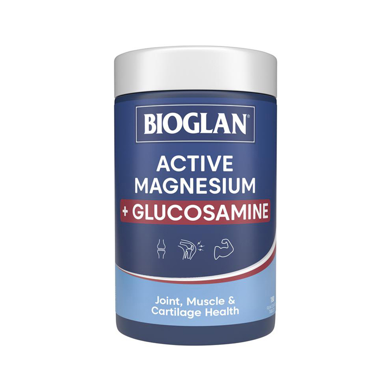 Bioglan Active Magnesium + Glucosamine 180 Tablets | WholeLife