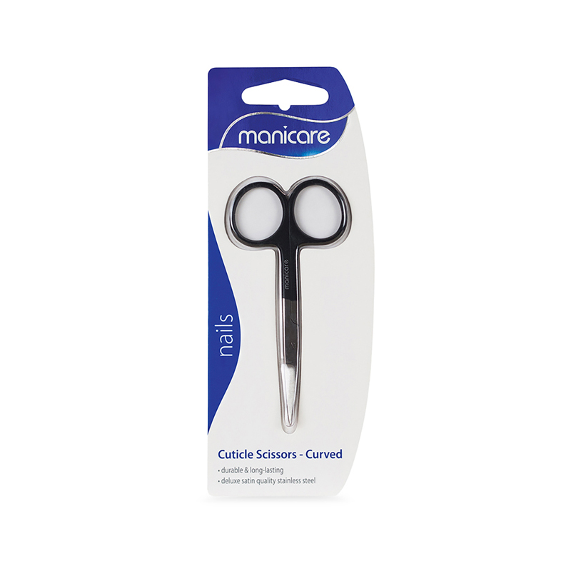 MANICARE Cuticle Scissors Curved | WholeLife