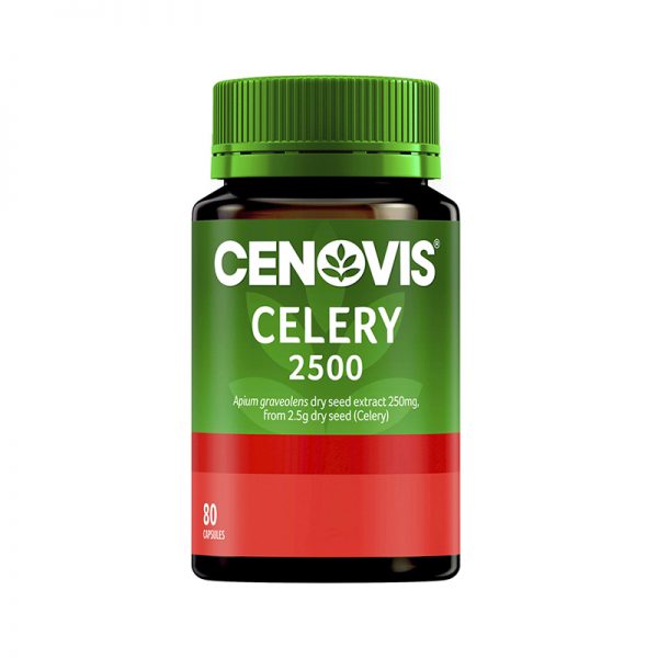 CENOVIS Celery 2500 80 Capsules | WholeLife