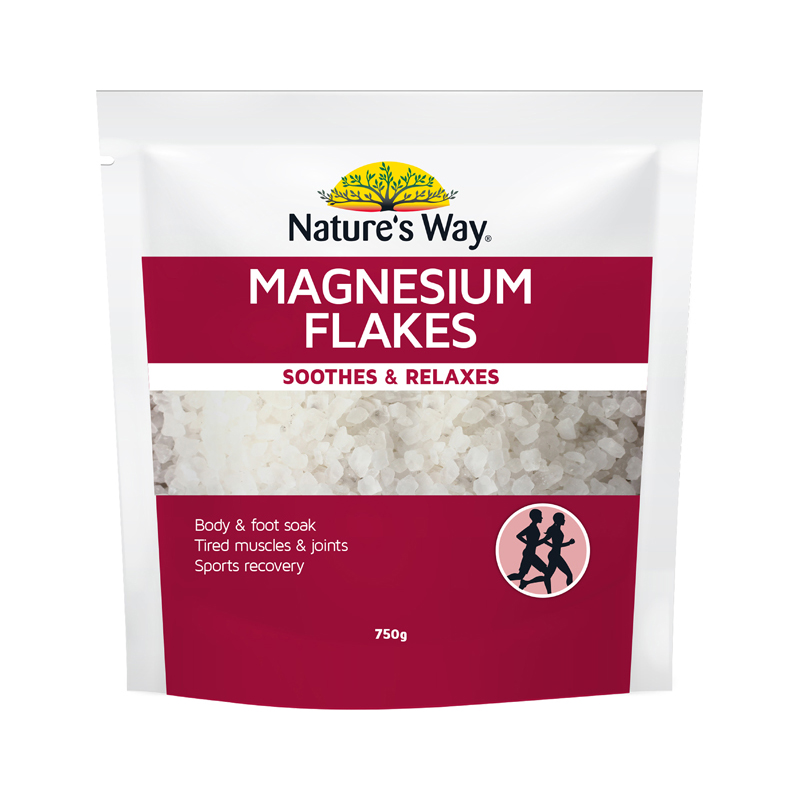 NATURE'S WAY Magnesium Flakes 750g | WholeLife