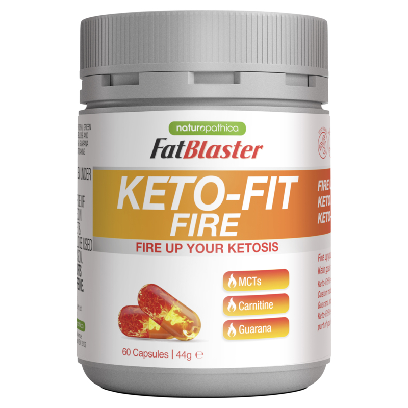 Fatblaster Keto-Fit Fire 60 Capsules | WholeLife