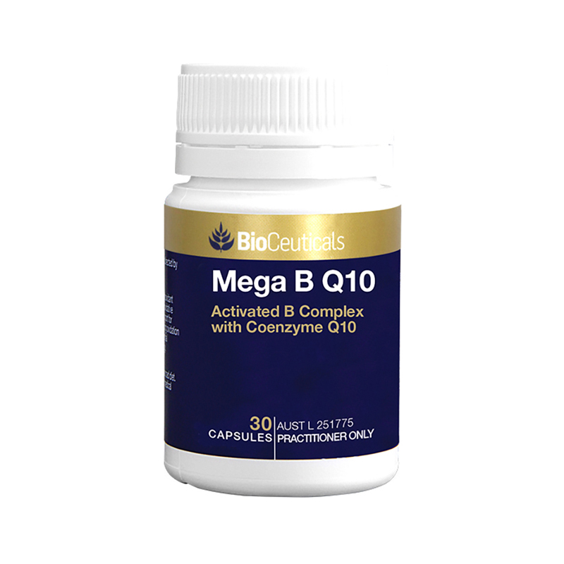 Bioceuticals Mega B Q10 60 Softgels | WholeLife