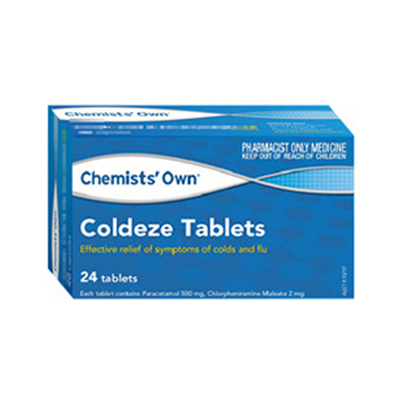 Coldeze 24 Tablets | WholeLife