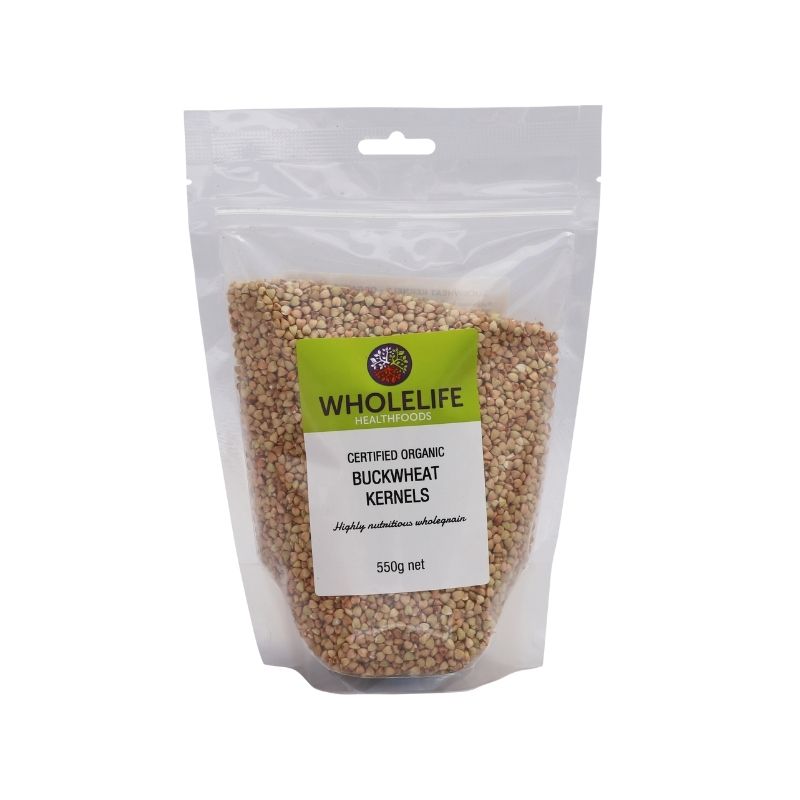 WholeLife Healthfoods Organic Buckwheat Kernels 550g | WholeLife