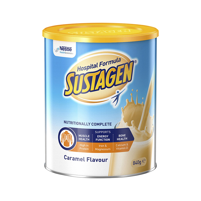 Sustagen Hospital Formula Plus Fibre Vanilla - 840g | WholeLife