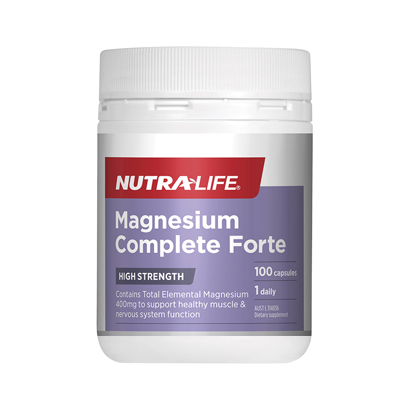 Nutra-Life Magnesium Complete Forte 100 Capsules | WholeLife