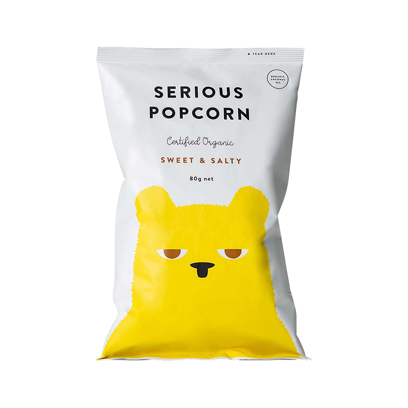 SERIOUS FOOD CO Popcorn Sweet & Salty 80g | WholeLife
