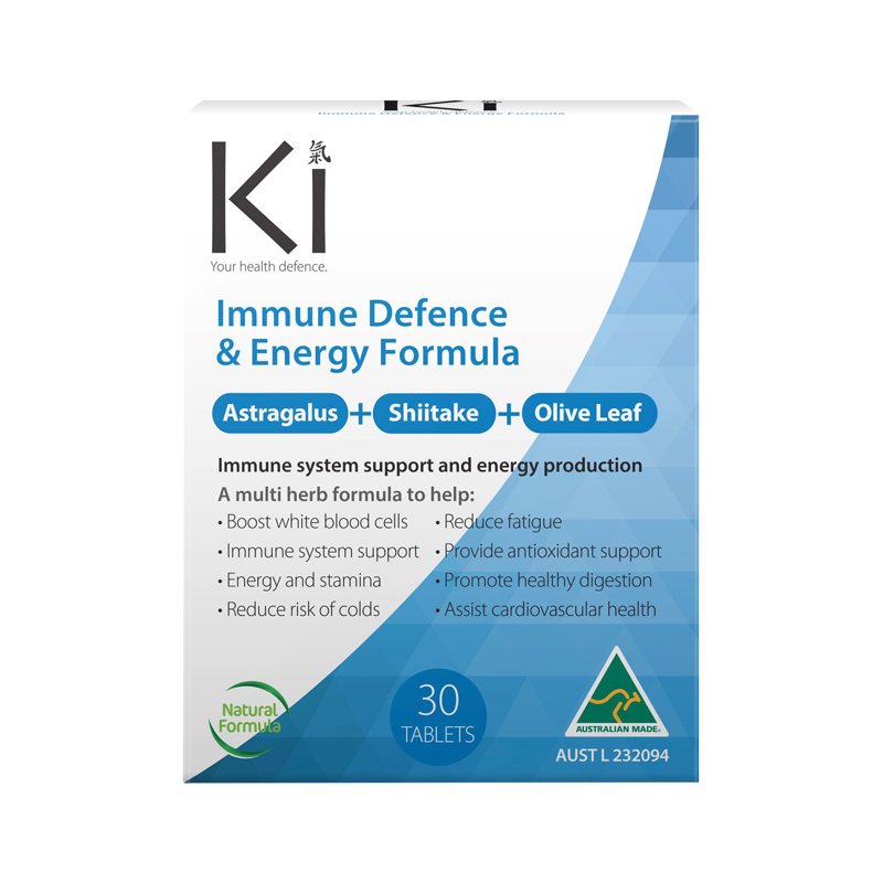 Immune Defence & Energy Formula 30 Tablets | WholeLife