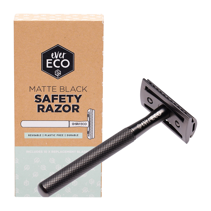 Matte Black Safety Razor | WholeLife