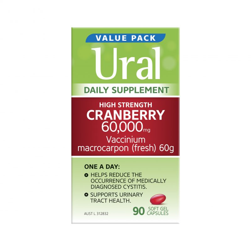 Ural High Strength Cranberry 90 Capsules | WholeLife