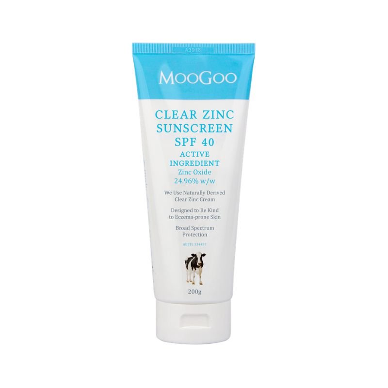 Clear Zinc Sunscreen SPF40 200g | WholeLife