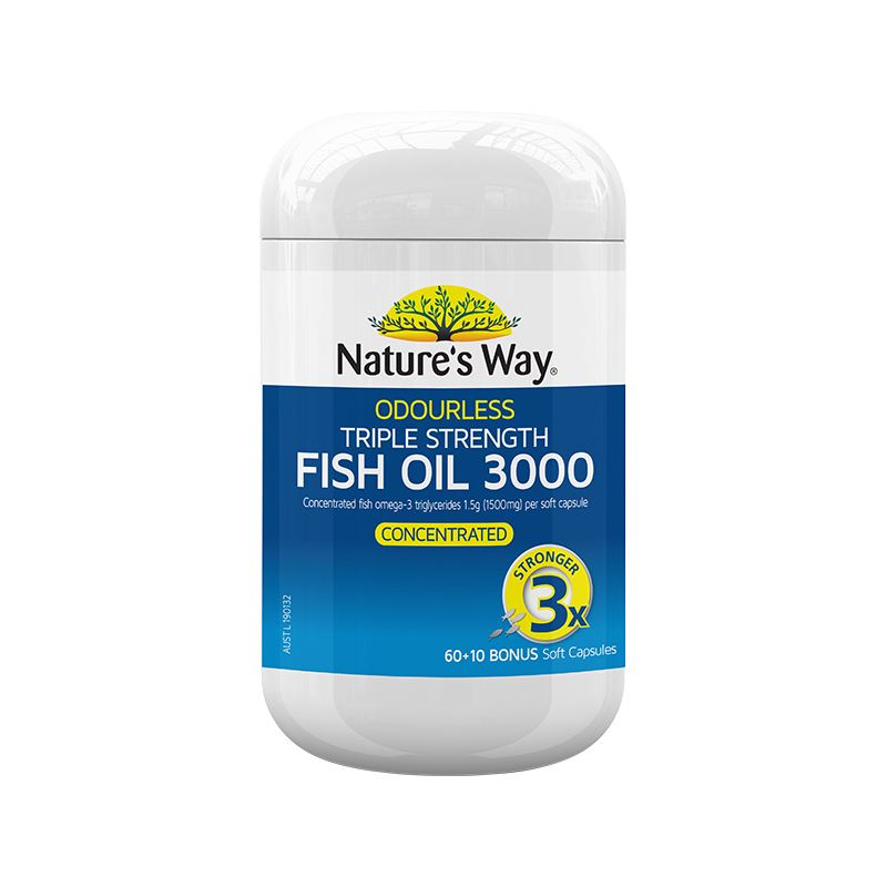 Fish Oil 1000mg 200 Capsules | WholeLife