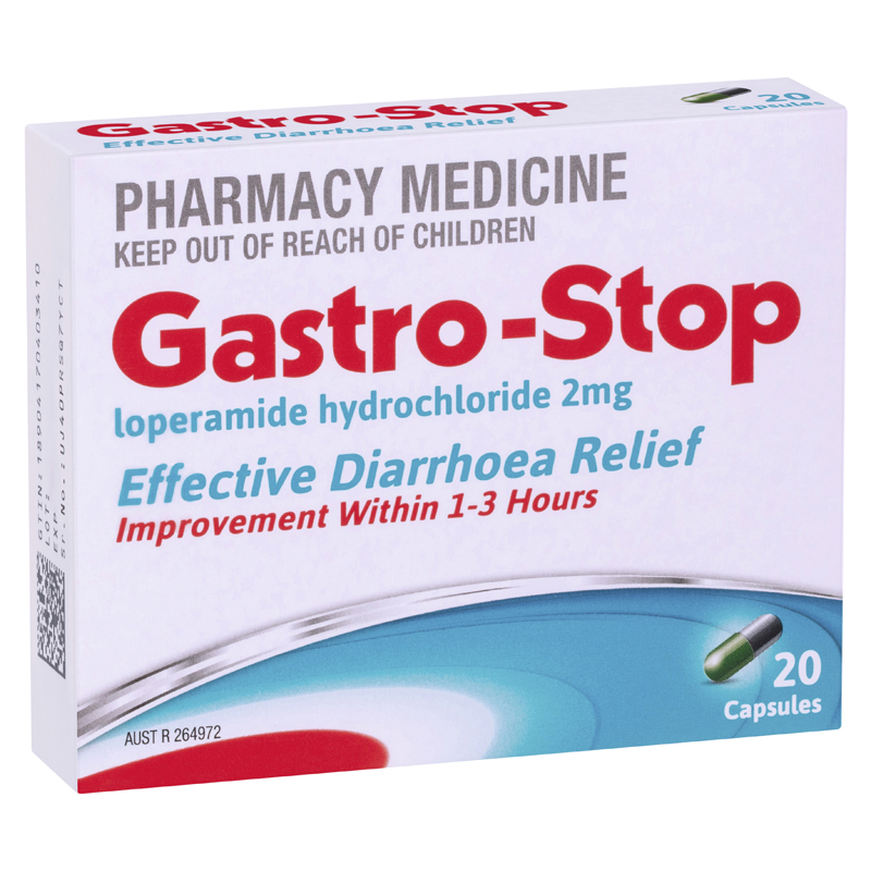 Gastro-Stop 20 Capsules | WholeLife