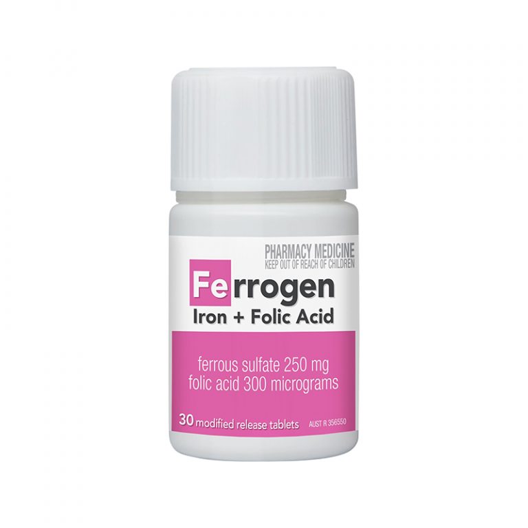 Iron + Folic Acid 30 Tablets | WholeLife