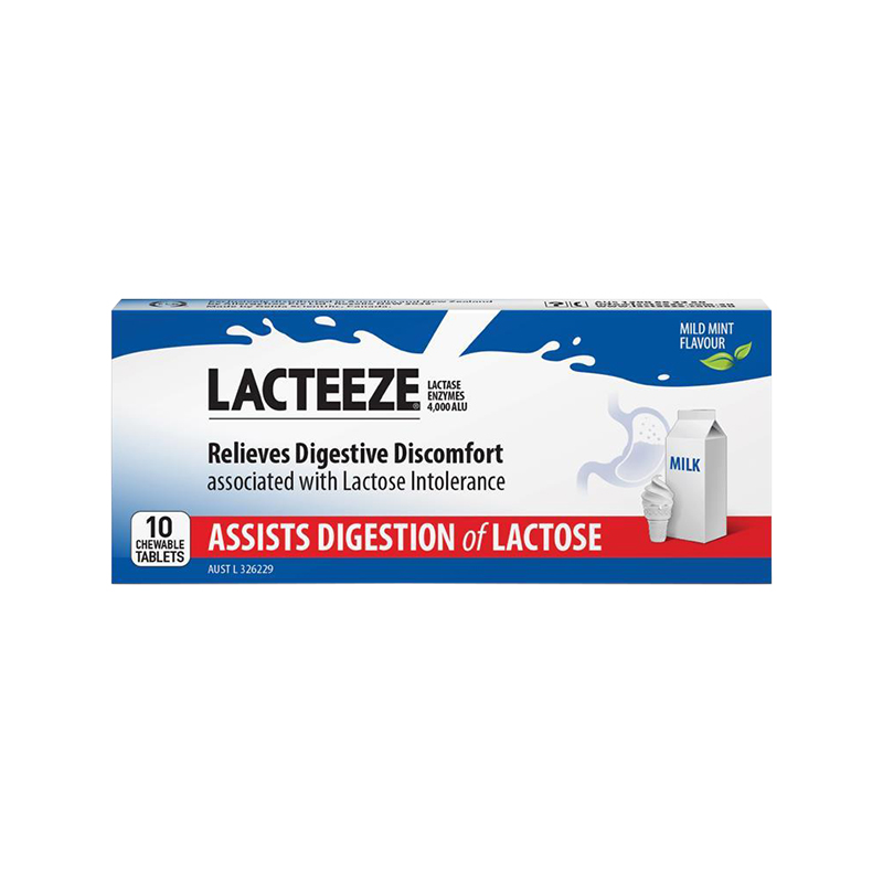 Lacteeze 10 Tablets | WholeLife
