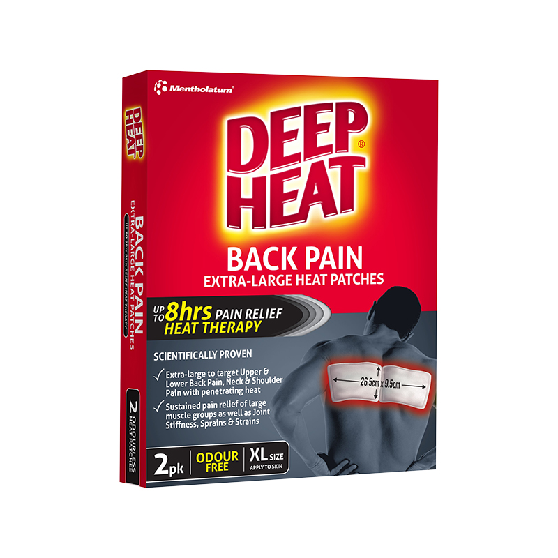 Odourless Back Patches 2 Pack | WholeLife