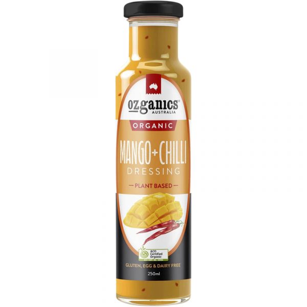 Organic Mango & Chilli Dressing Plant Based 250ml | WholeLife