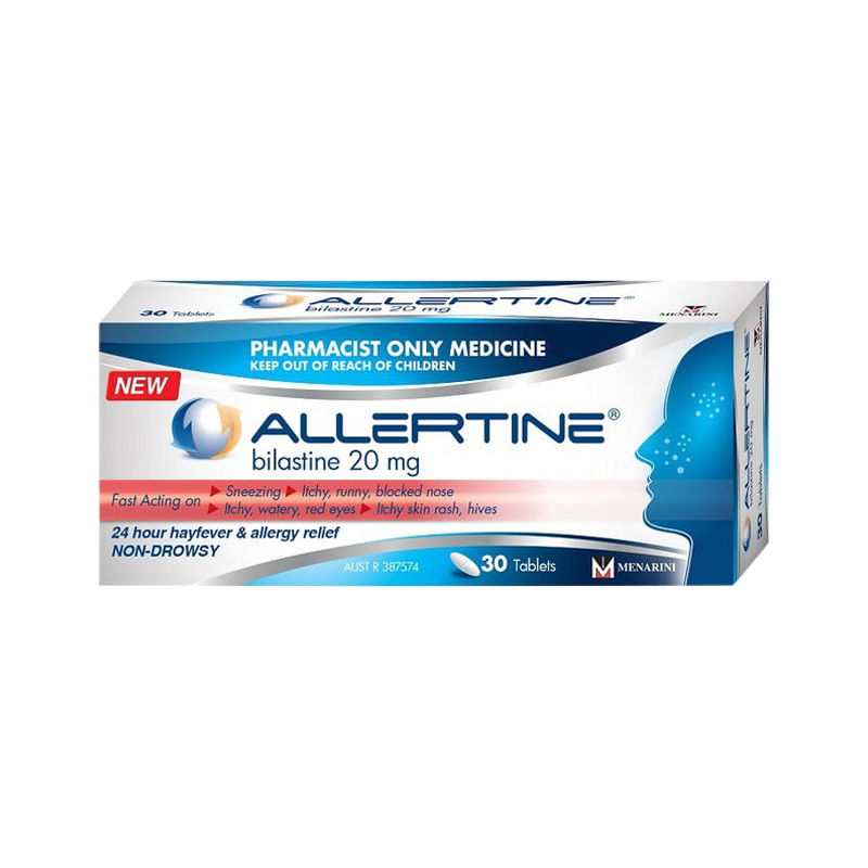 Allertine 20mg 30 Tablets | WholeLife