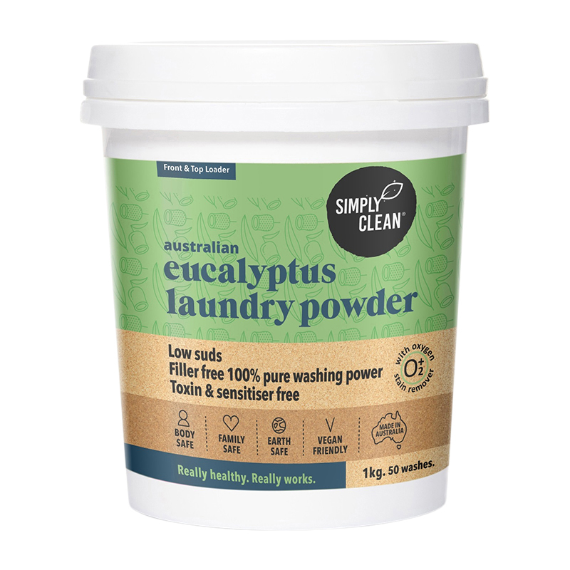 Eucalyptus Laundry Powder 1kg | WholeLife