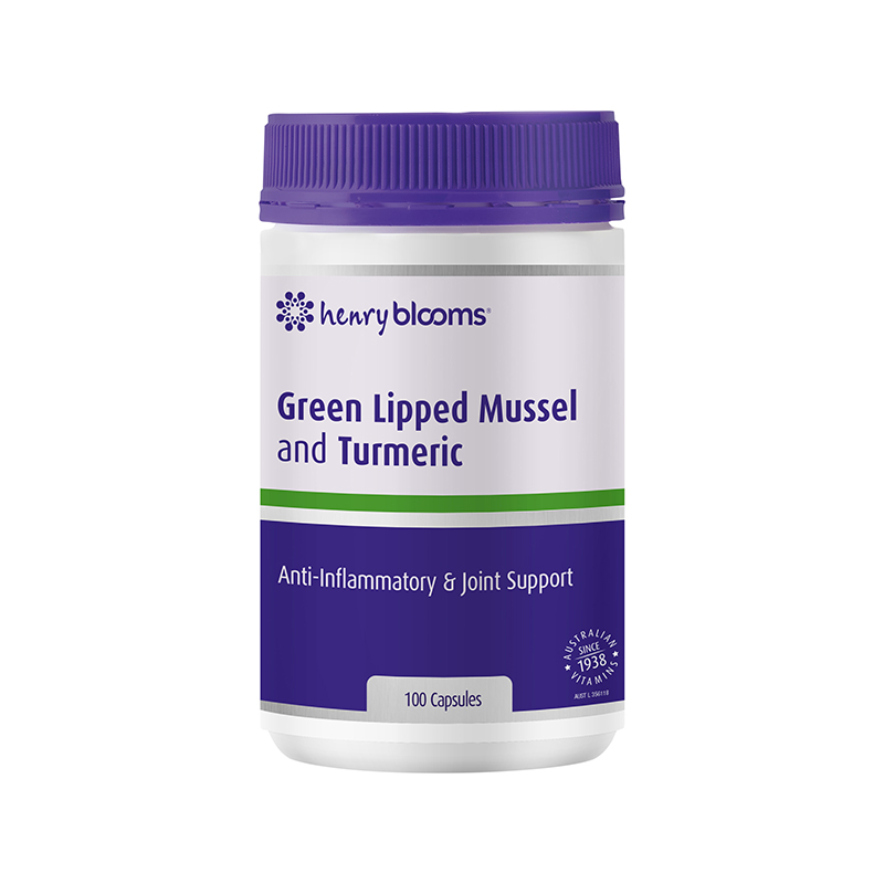 Green Lipped Mussel and Turmeric 100 Capsules | WholeLife